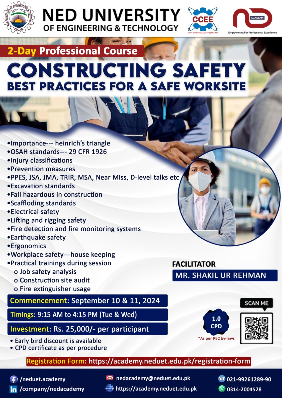Constructing safety best practices for a safe worksite | NED Academy ... Constructing safety best practices for a safe worksite | NED Academy ...